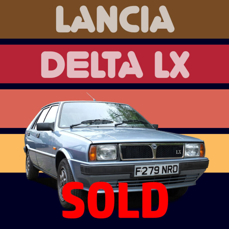 SOLD - 1989 Lancia Delta 1300 LX Superb Classics @ Retro Sect