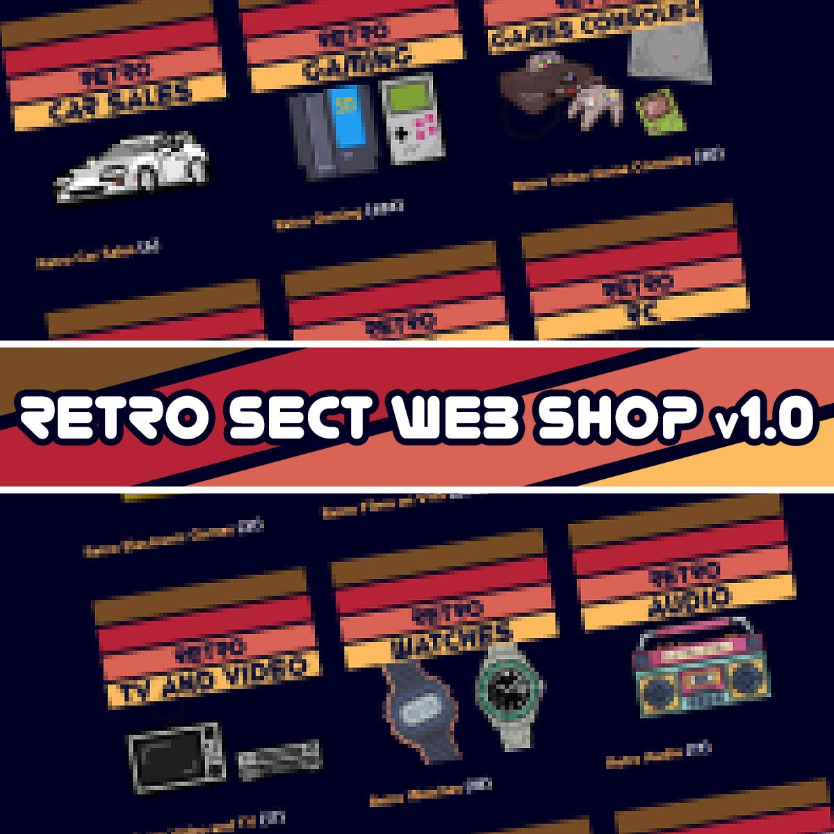 Retro Shop - Buy at Retro-Sect.co.uk