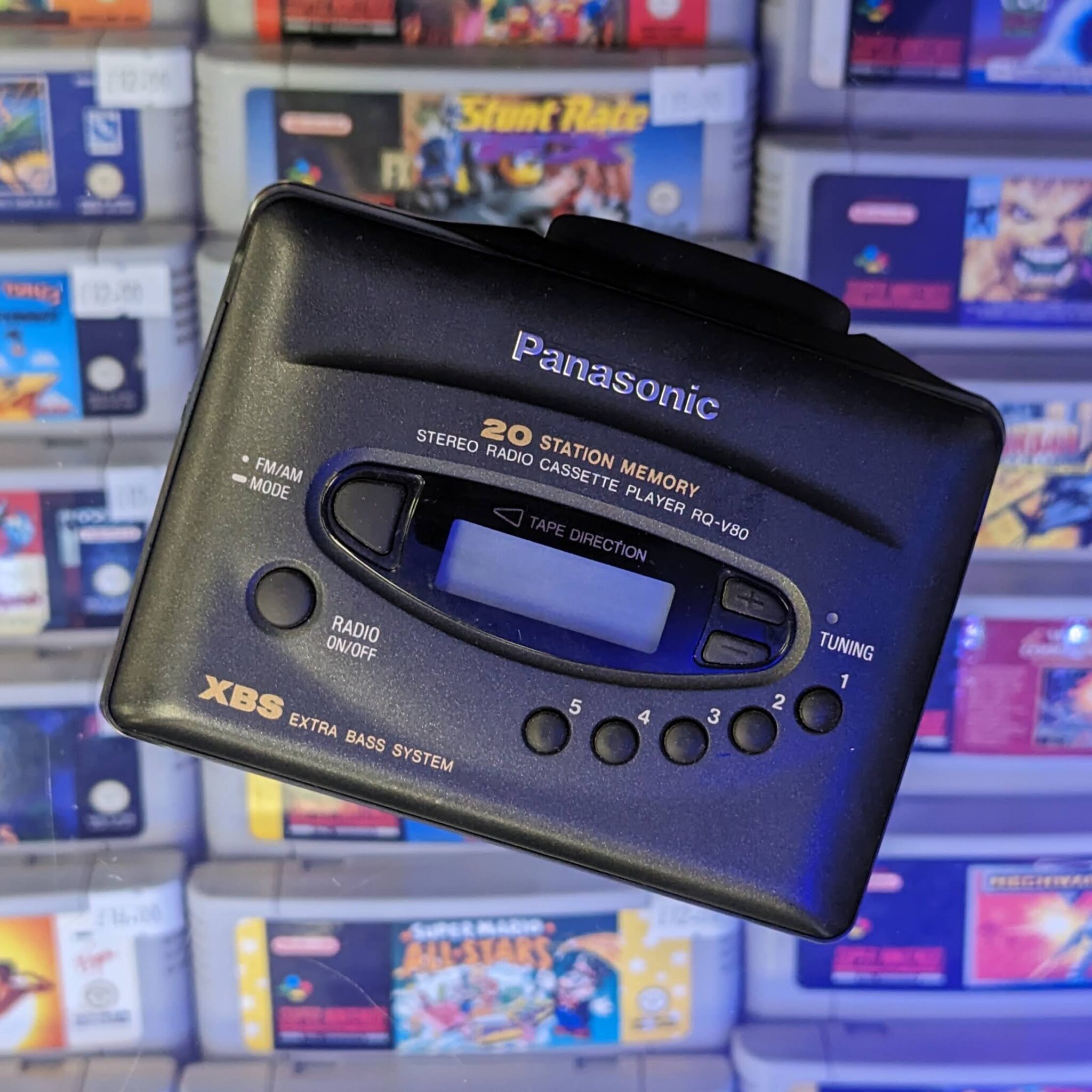 Panasonic RQ-V80 Portable Cassette Player