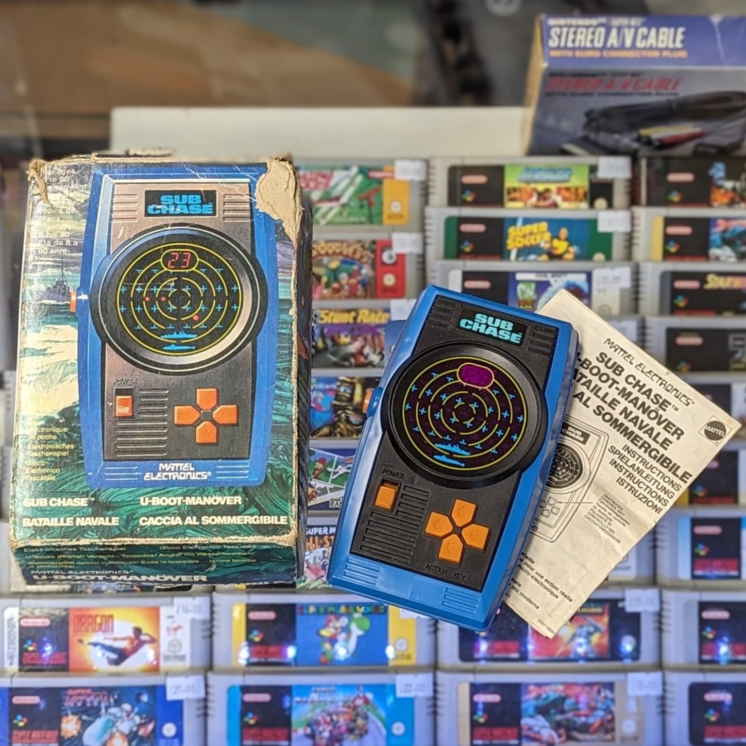 Mattel Sub Chase - Boxed - Retro Sect