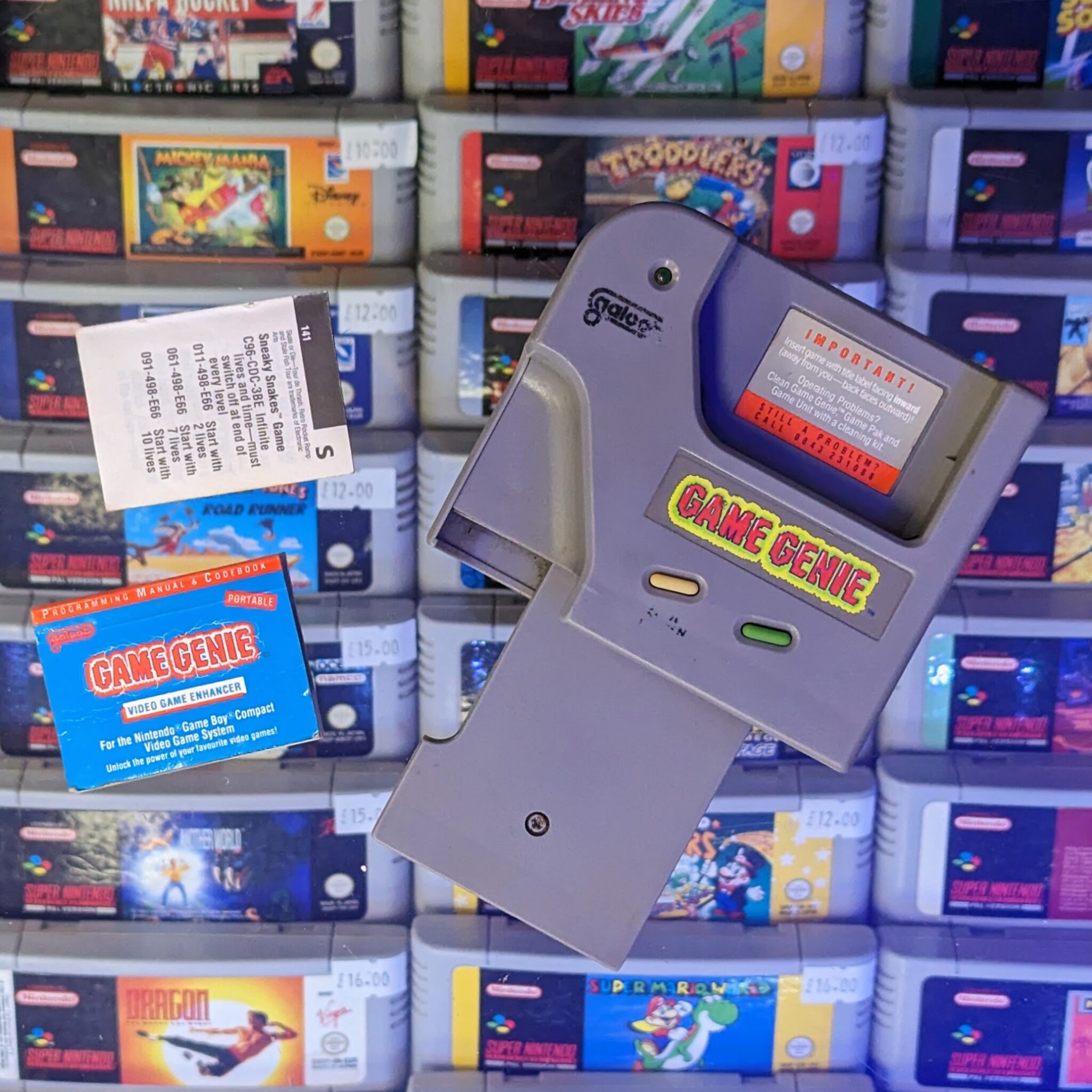 Galoob Game Genie For Game Boy Retro Sect