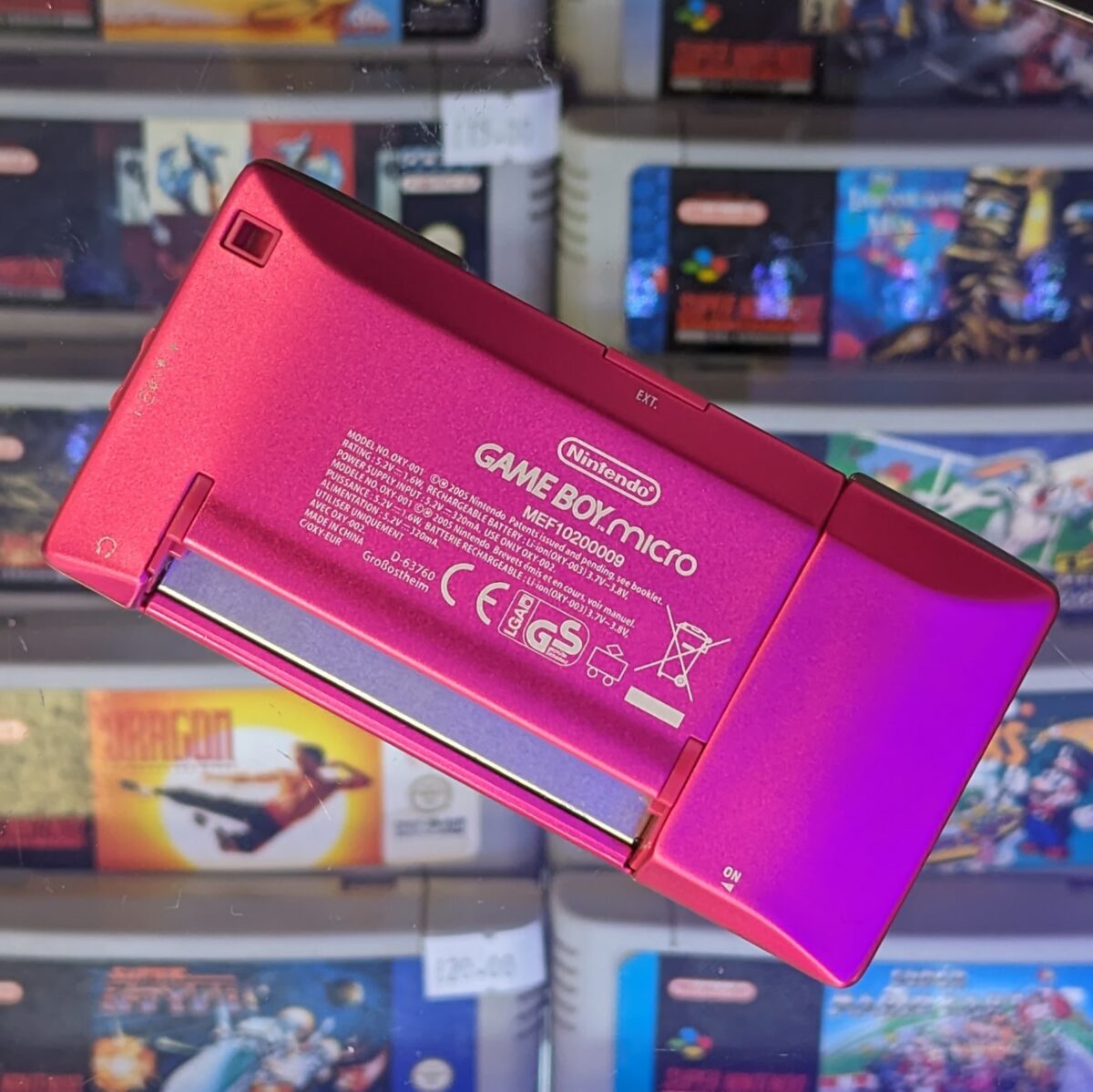 The Nintendo Game Boy Micro - Pink - Boxed - Buy at Retro Sect