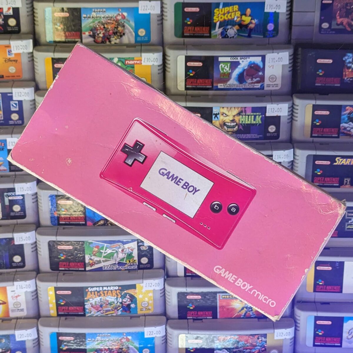 The Nintendo Game Boy Micro - Pink - Boxed - Buy at Retro Sect