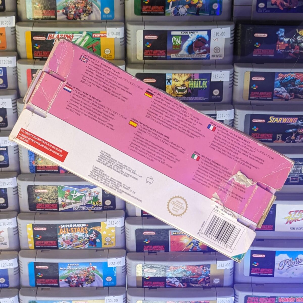 The Nintendo Game Boy Micro - Pink - Boxed - Buy at Retro Sect