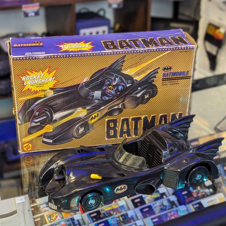 Toy Biz Batman Rocket Launcher Batmobile - 1989 - Retro Sect