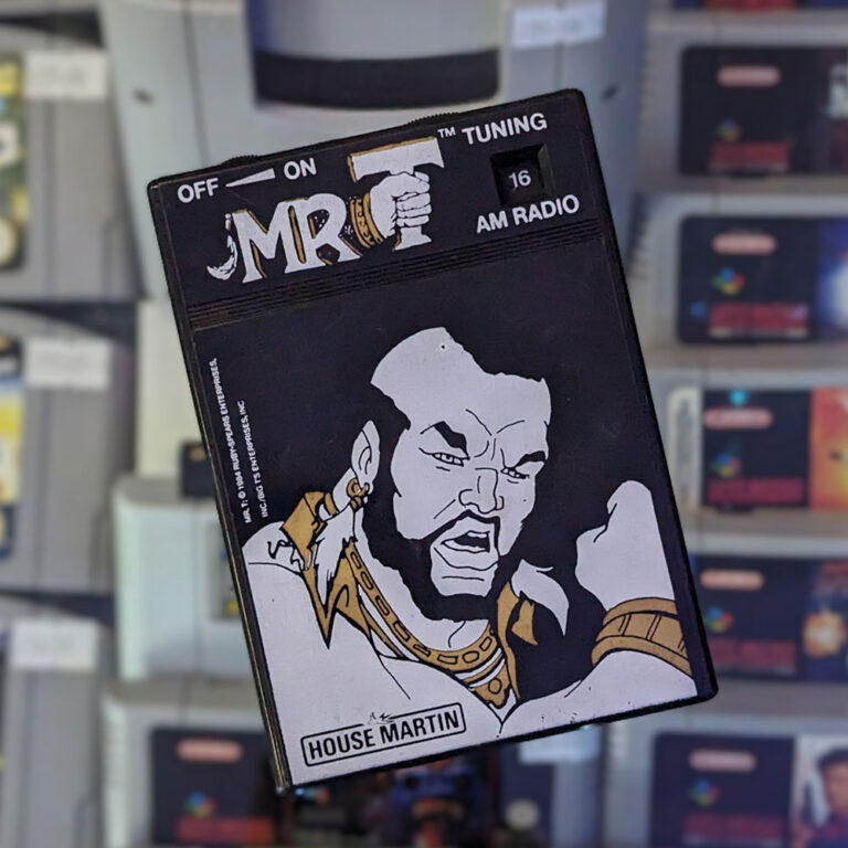 Mr T AM Portable Radio by House Martin - 1984 - Buy at Retro Sect
