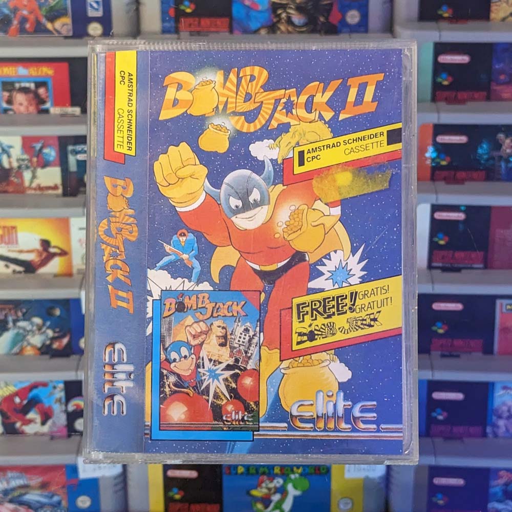 Bomb Jack 2 - Amstrad Cassette (Double) - Retro Sect!