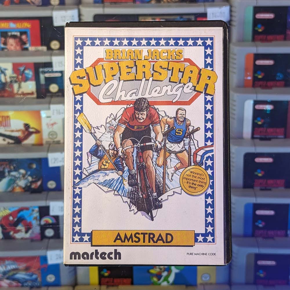Brian Jacks Superstar Challenge - Amstrad Cassette (Clam)