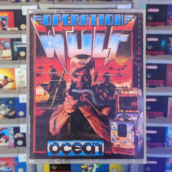 Operation Wolf - Amstrad Cassette (Double) - Retro Sect!