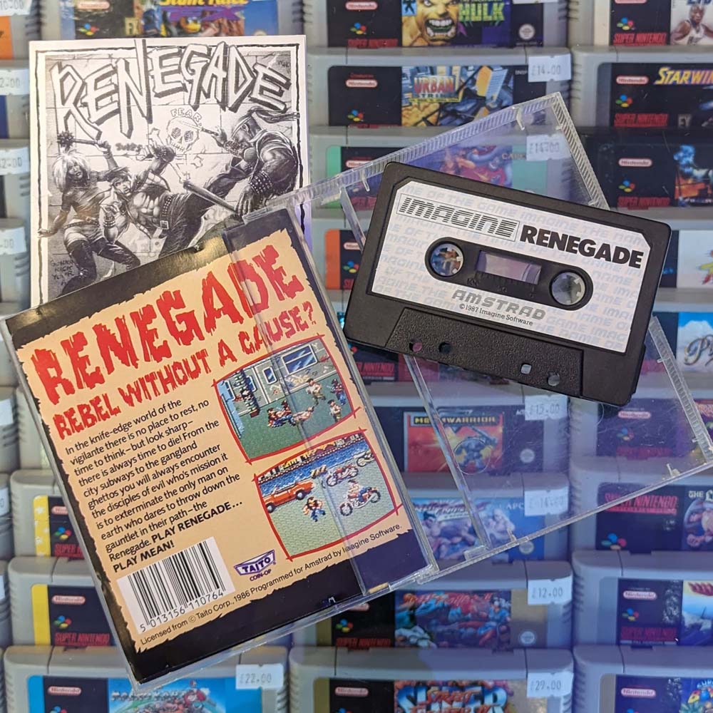 Renegade - Amstrad Cassette (Double) - Buy at Retro Sect