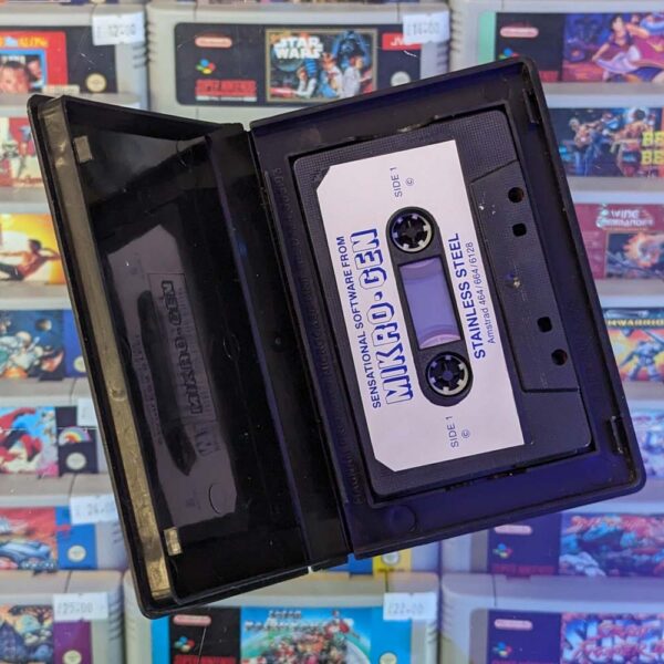Stainless Steel - Amstrad Cassette (Clam) - Buy at Retro Sect!