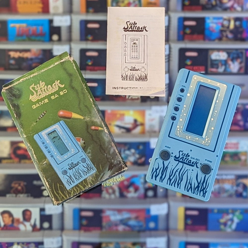 Sub Attack LCD Game - 1980s - Buy at Retro Sect!