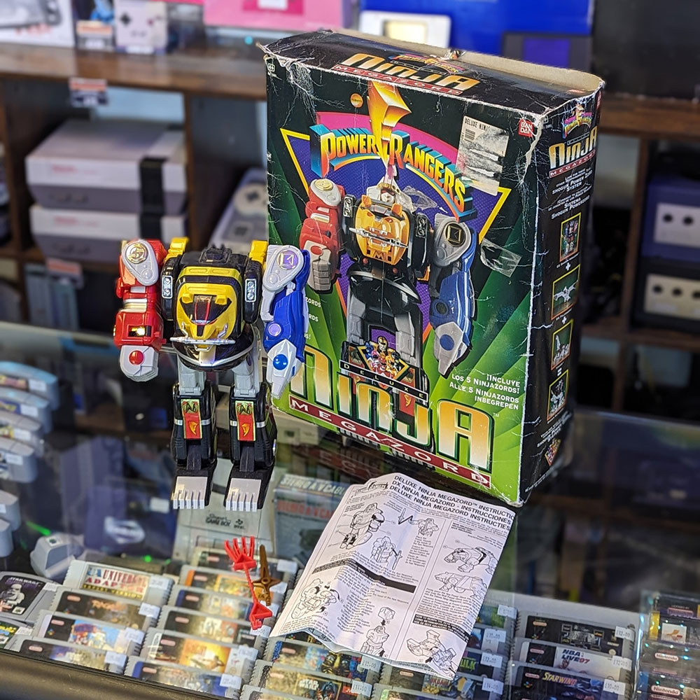 Power Rangers Deluxe Ninja Megazord Boxed - Buy at Retro Sect
