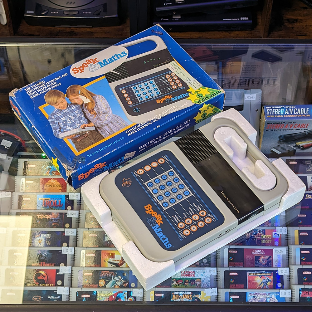 Texas Instruments Speak & Maths - Boxed - 1980 - Retro Sect!