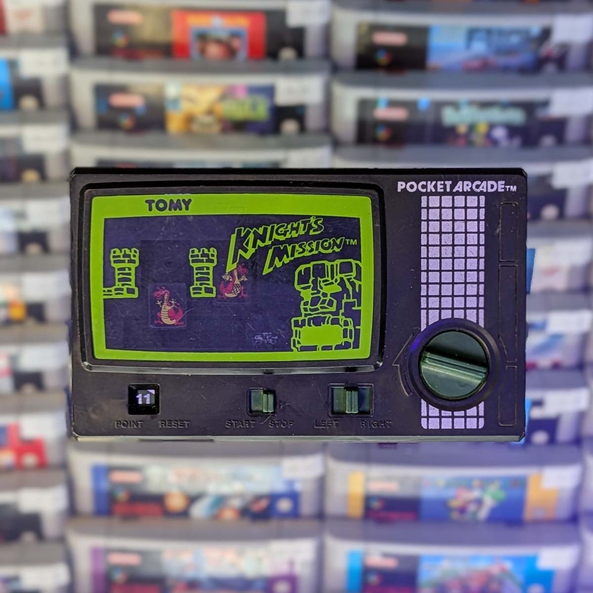 Tomy Knights Mission Pocket Arcade Game - Retro Sect