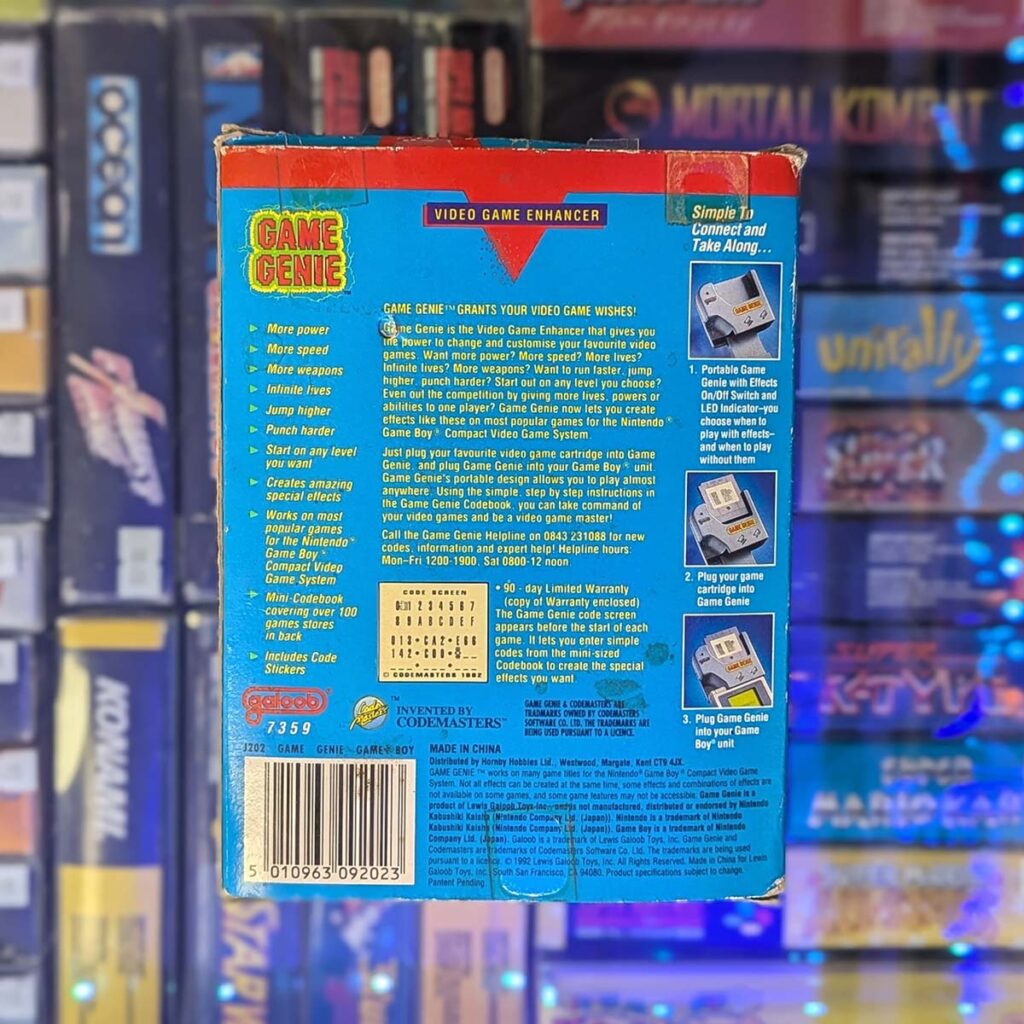 Galoob Game Genie for Game Boy - Boxed - Retro Sect