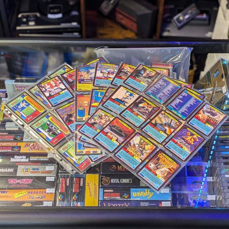 Sega Super Play Trading Cards Complete Set - Retro Sect