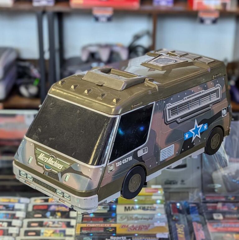 Galoob Micro Machines Combat Carrier Military Van - 1991
