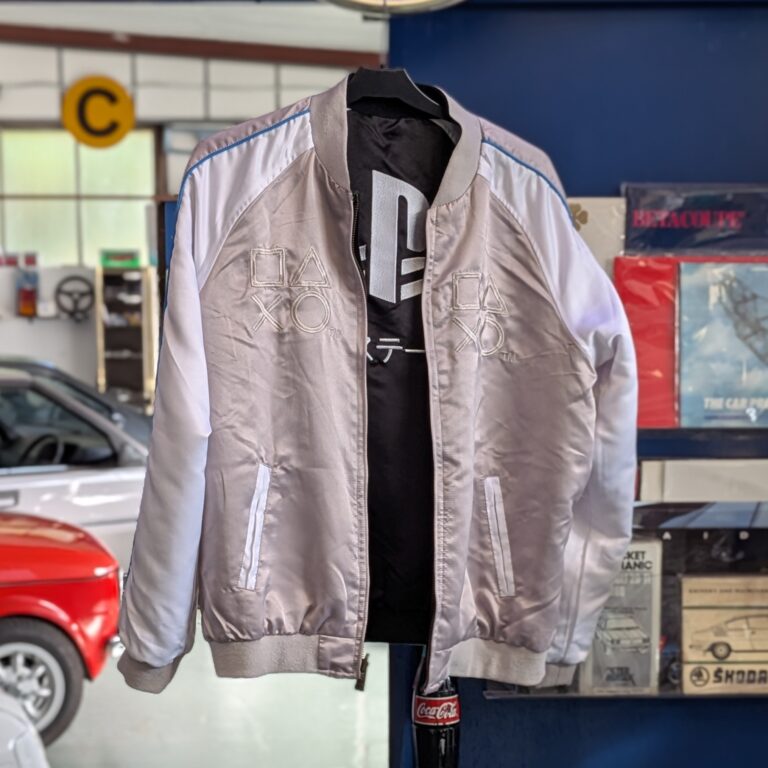 Insert Coin Playstation Varsity Jacket (Reversible) - Retro Sect