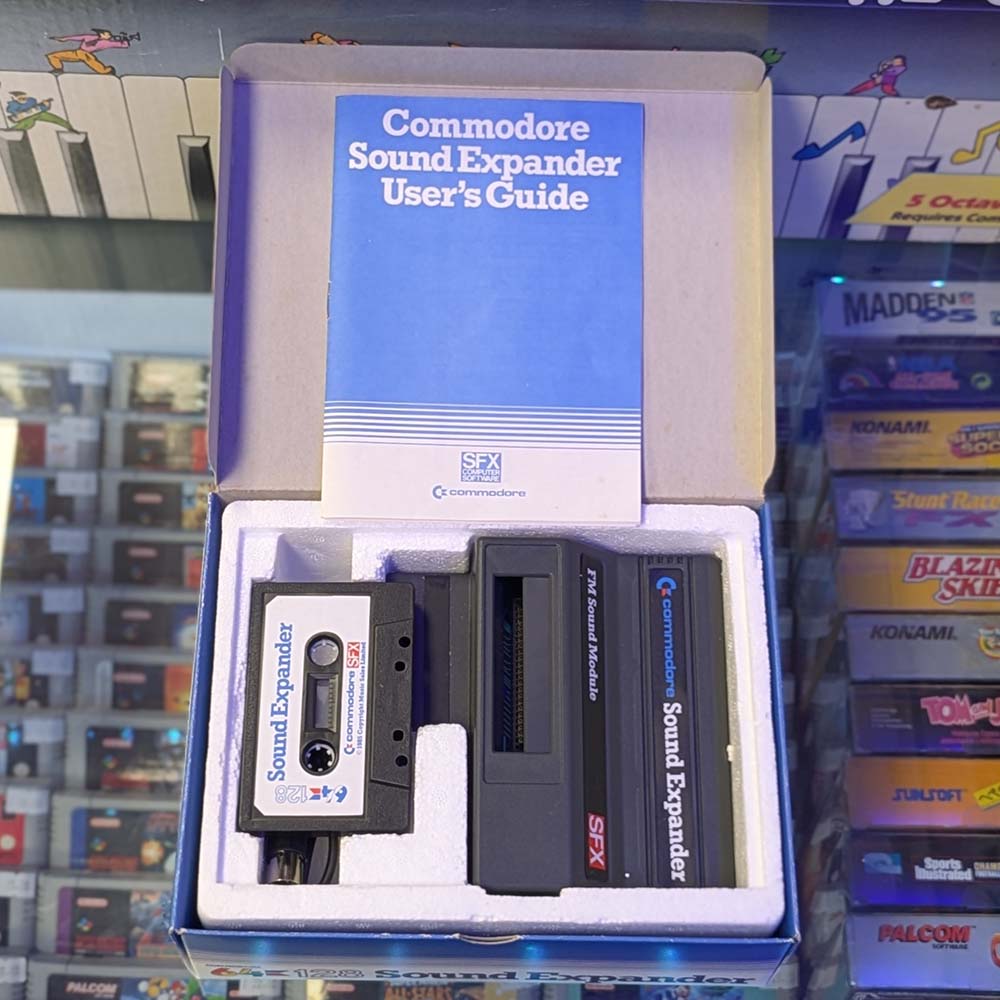 Commodore Sound Expansion System Keyboard and Sound Expander - Boxed
