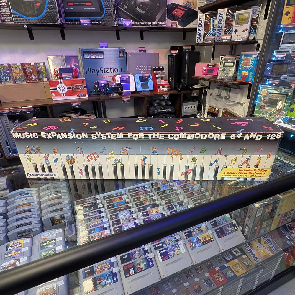 Commodore Sound Expansion System Keyboard and Sound Expander - Boxed