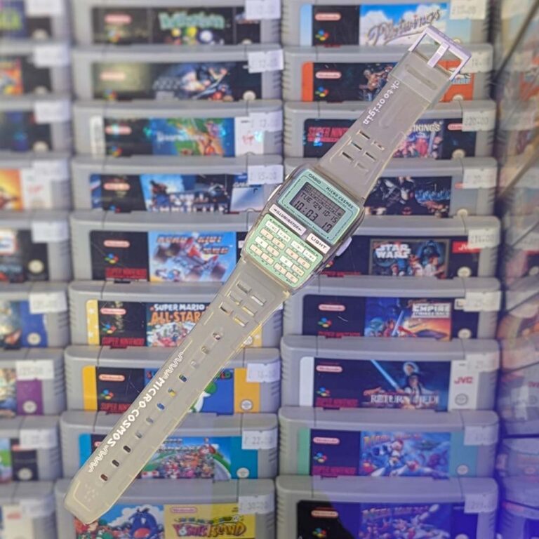 1990 Casio DBC-63 Telememo 60 Micro Cosmos Watch - Retro Sect